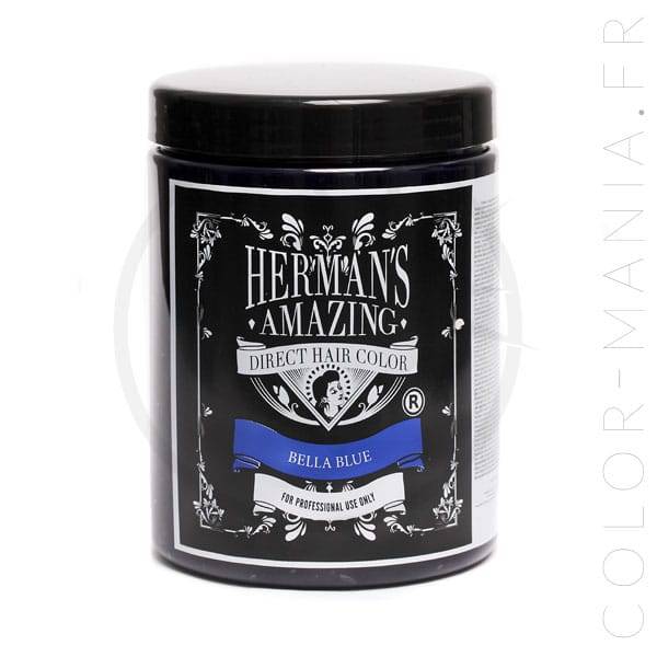 Coloration Cheveux Bleu Bella Blue - Herman's Amazing | Color-Mania